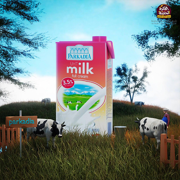 Full fat milk - Al fekra Al Haditha